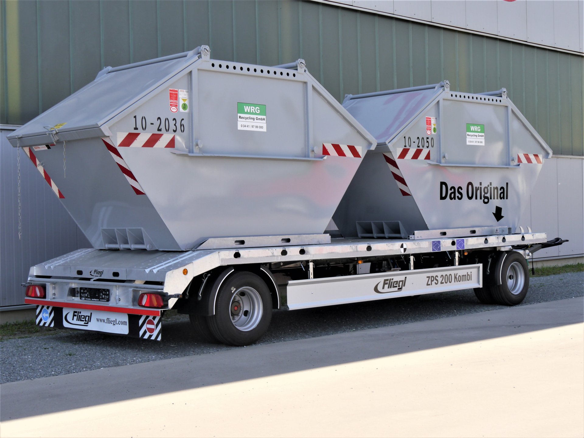 Fliegl Trailers nachhaltige Fahrzeugtrends auf der Bauma 2022